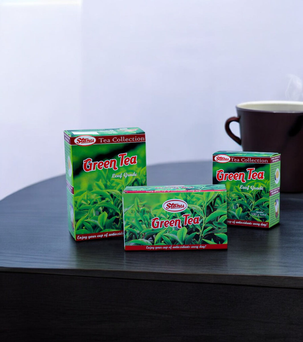 Green Tea Dip bags (25x2 g) – Stanes Beverages