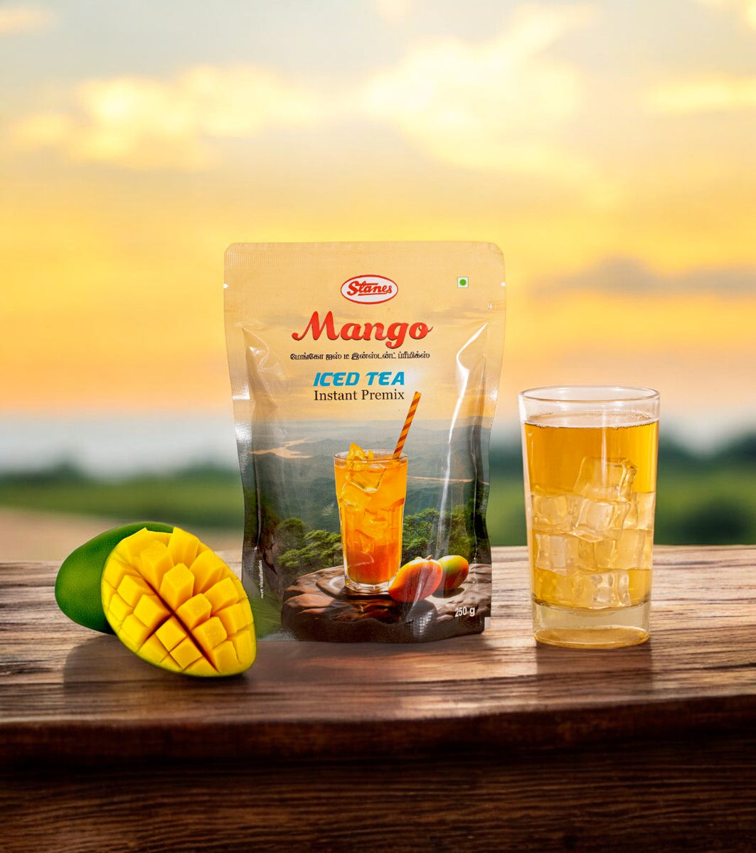 MANGO ICED TEA PREMIX – Stanes Beverages