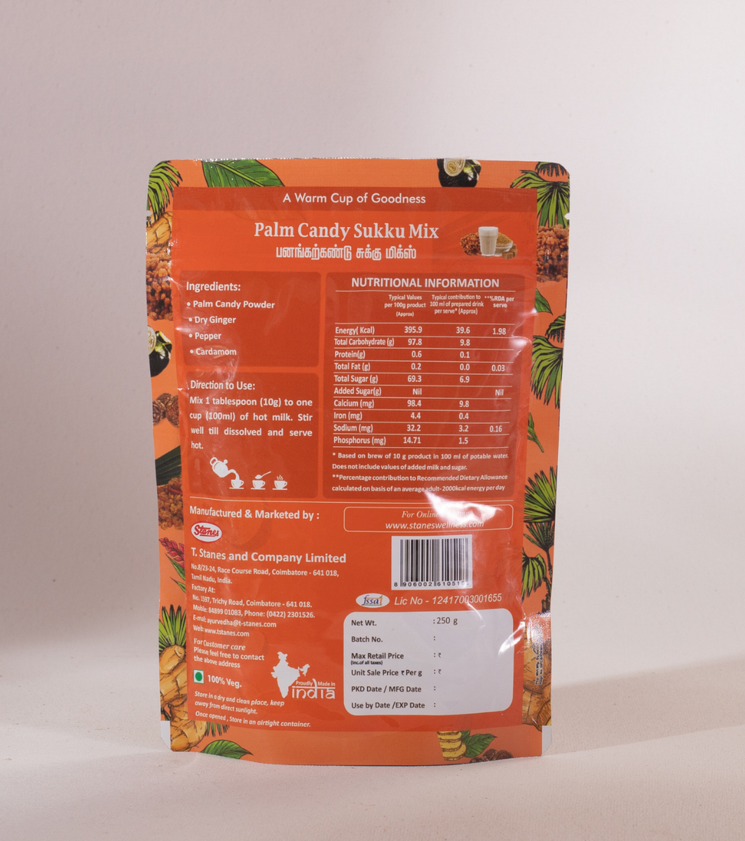 PALM CANDY SUKKU MILK MIX – Stanes Beverages