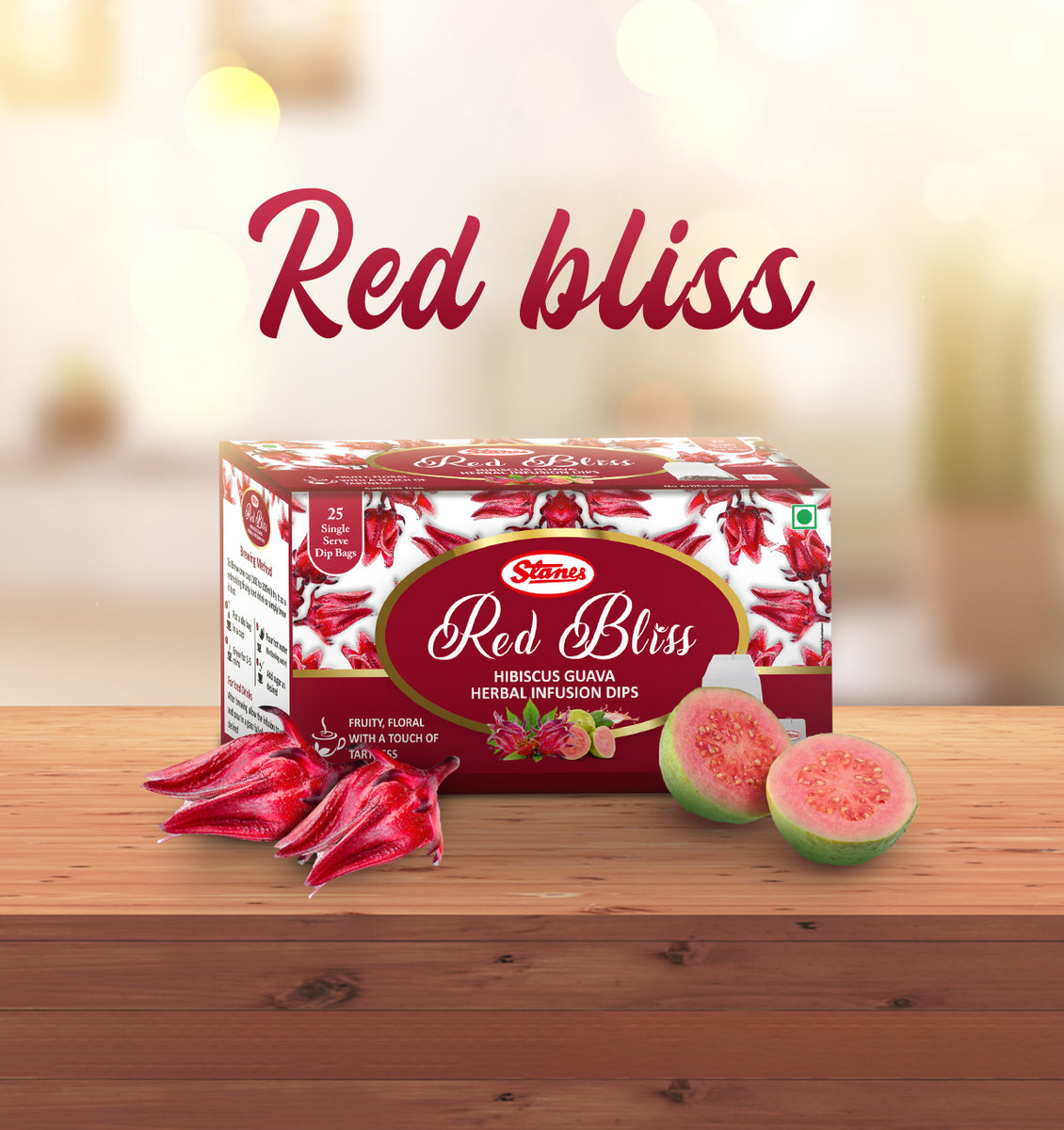 Red Bliss Hibiscus Herbal Infusion – Stanes Beverages